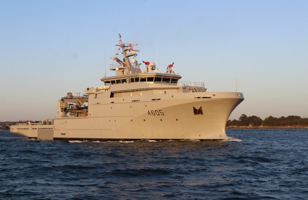 DGA TOOK DELIVERY OF THE FOURTH BSAM FOR FRENCH NAVY - Piriou : Piriou