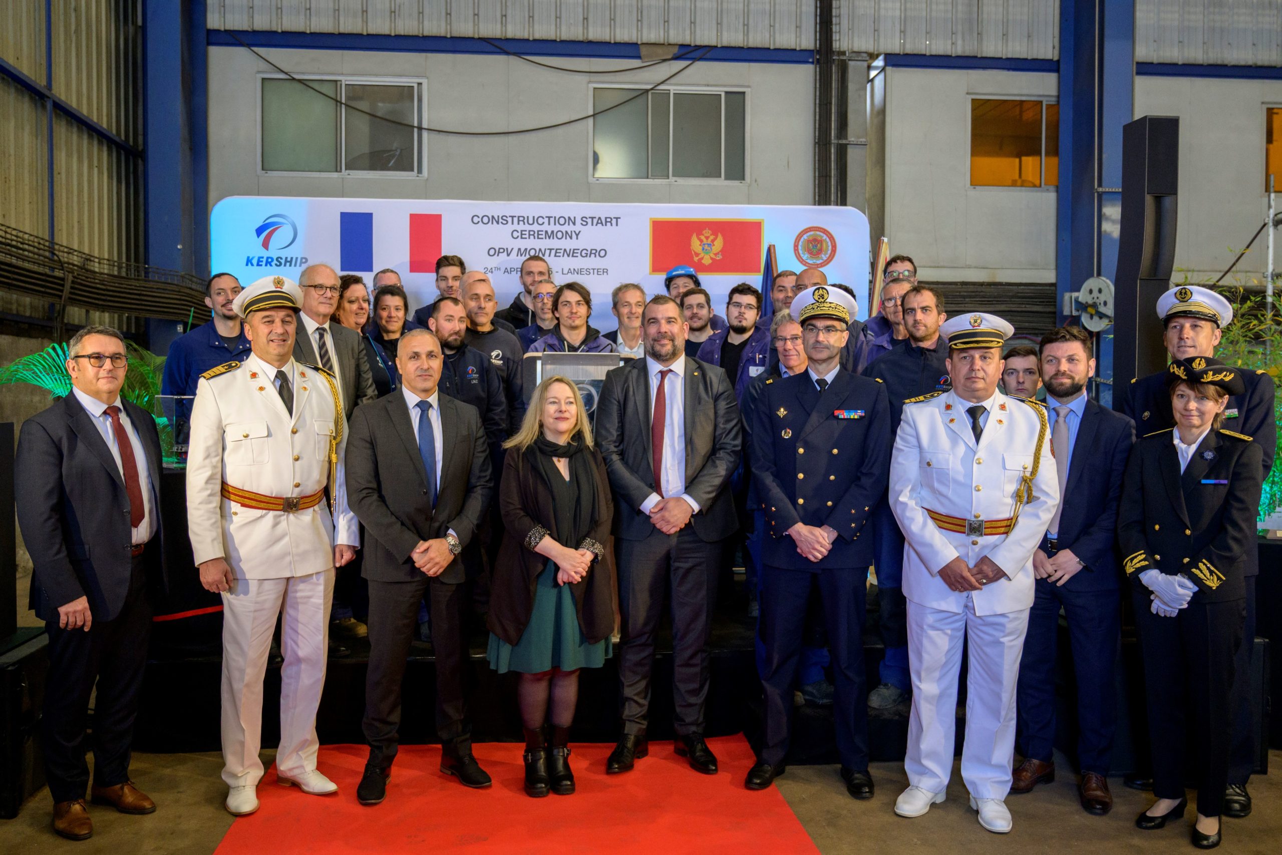 KERSHIP lance la construction d’un OPV 60M pour la Marine monténégrine ...